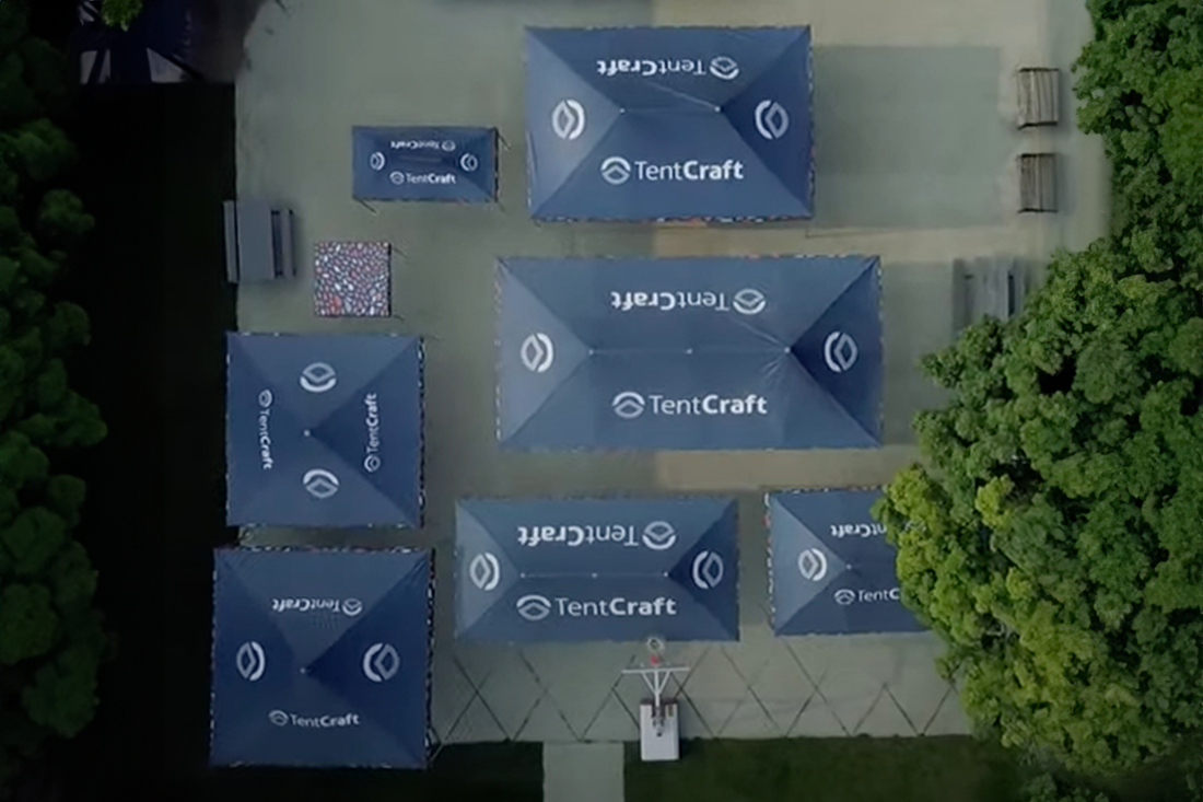 10x20 Custom Canopy Tent | Made in USA | TentCraft