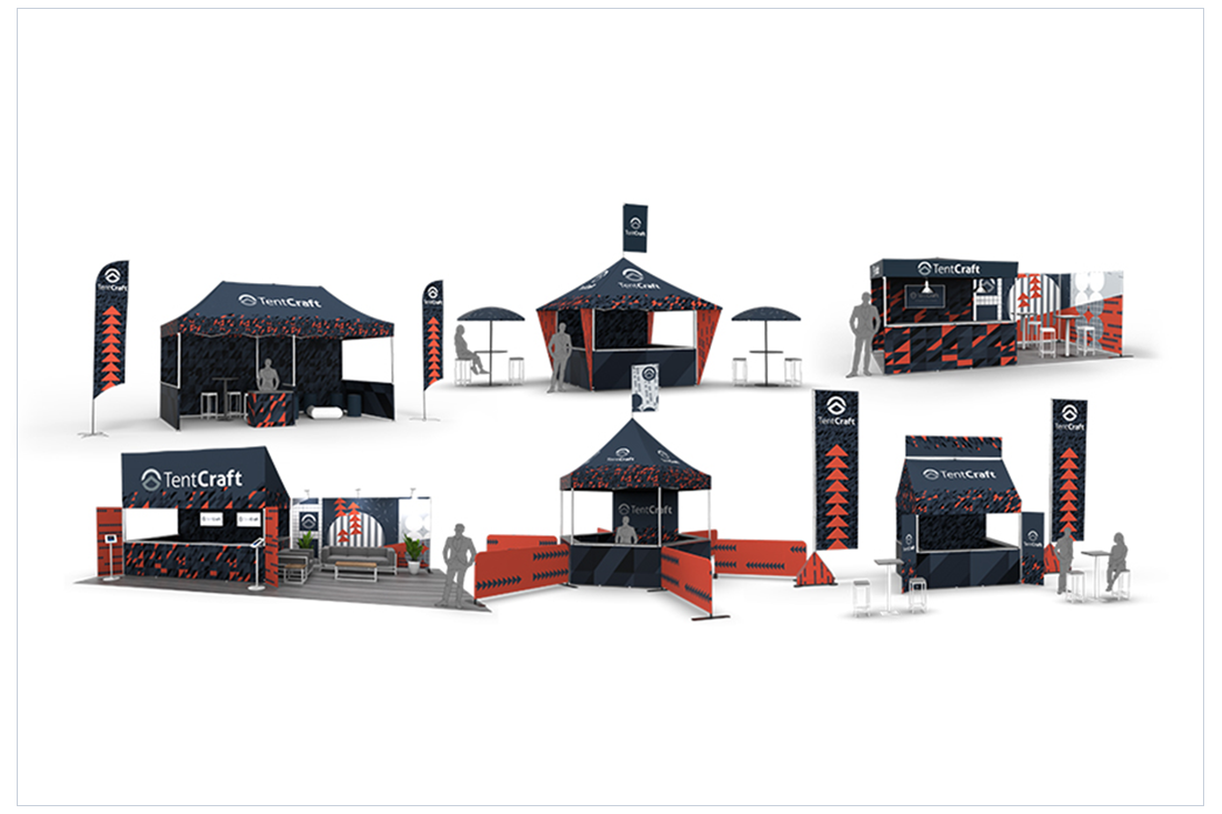 10x10 Custom Canopy Tent | Branded Tent Made In USA